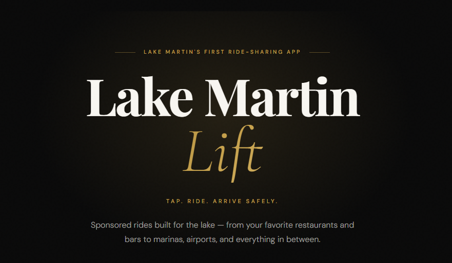 Lake Martin Lift